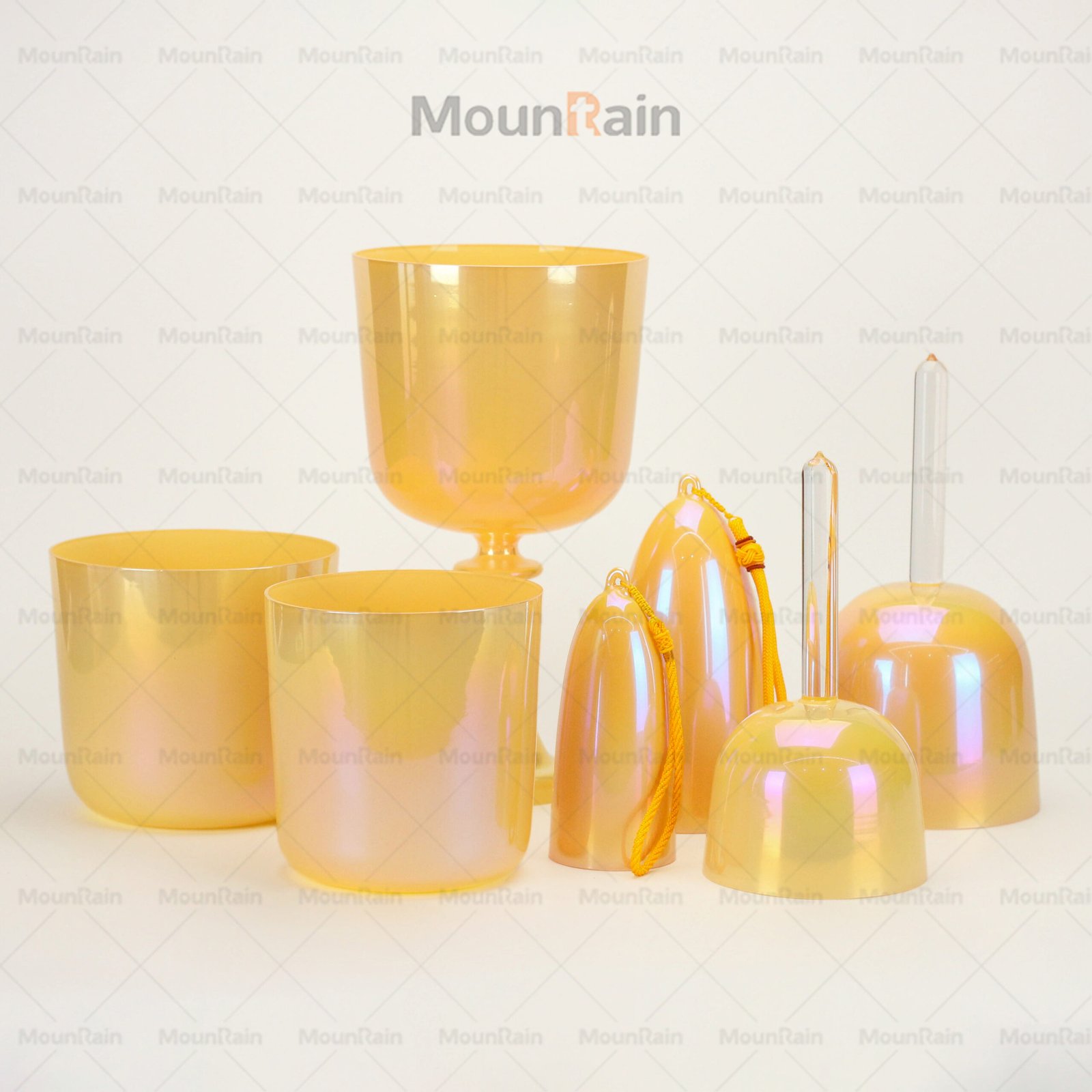 Set of Crystal healing Instruments - Mountain Rain Healing Instruments